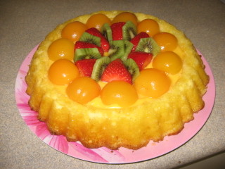 Fruit Sponge Flan - Best Recipes